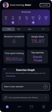 Calibrex | Ai Personal Trainer that fits in your pocket